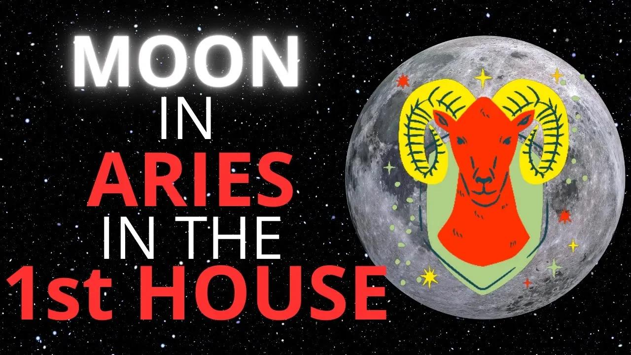 Moon in Aries in the 1st House for Aries Ascendant in Vedic Astrology