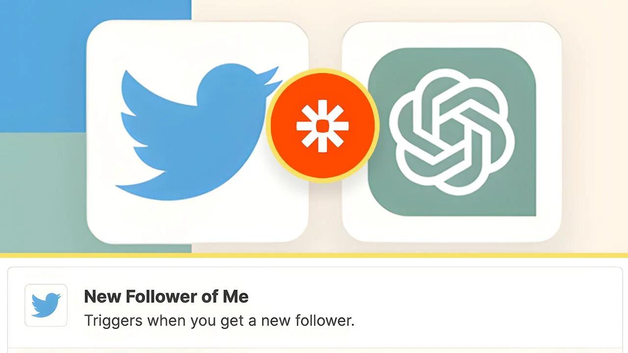 Welcoming New Followers with AI Tweets: ChatGPT and Zapier | Twitter ...