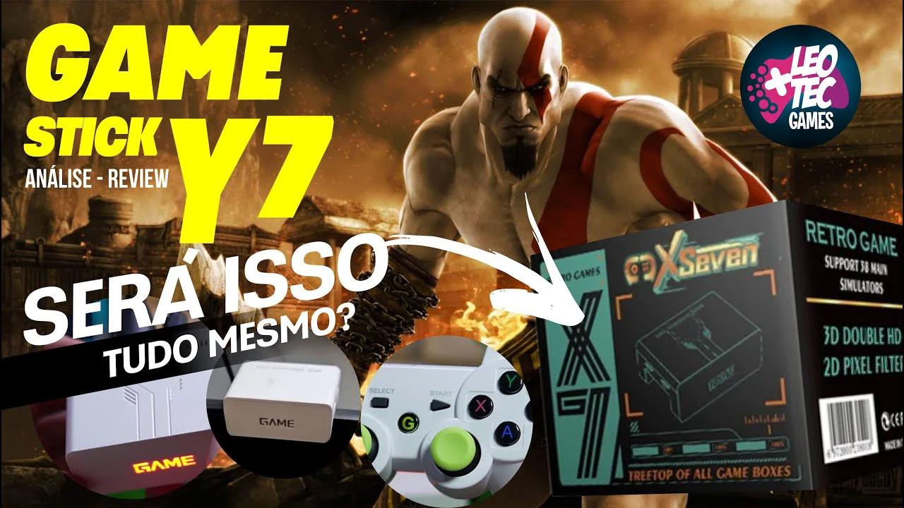 🕹️GAME STICK Y7 o mais 🚀POTENTE do momento VAMOS CONFERIR ? análise ...