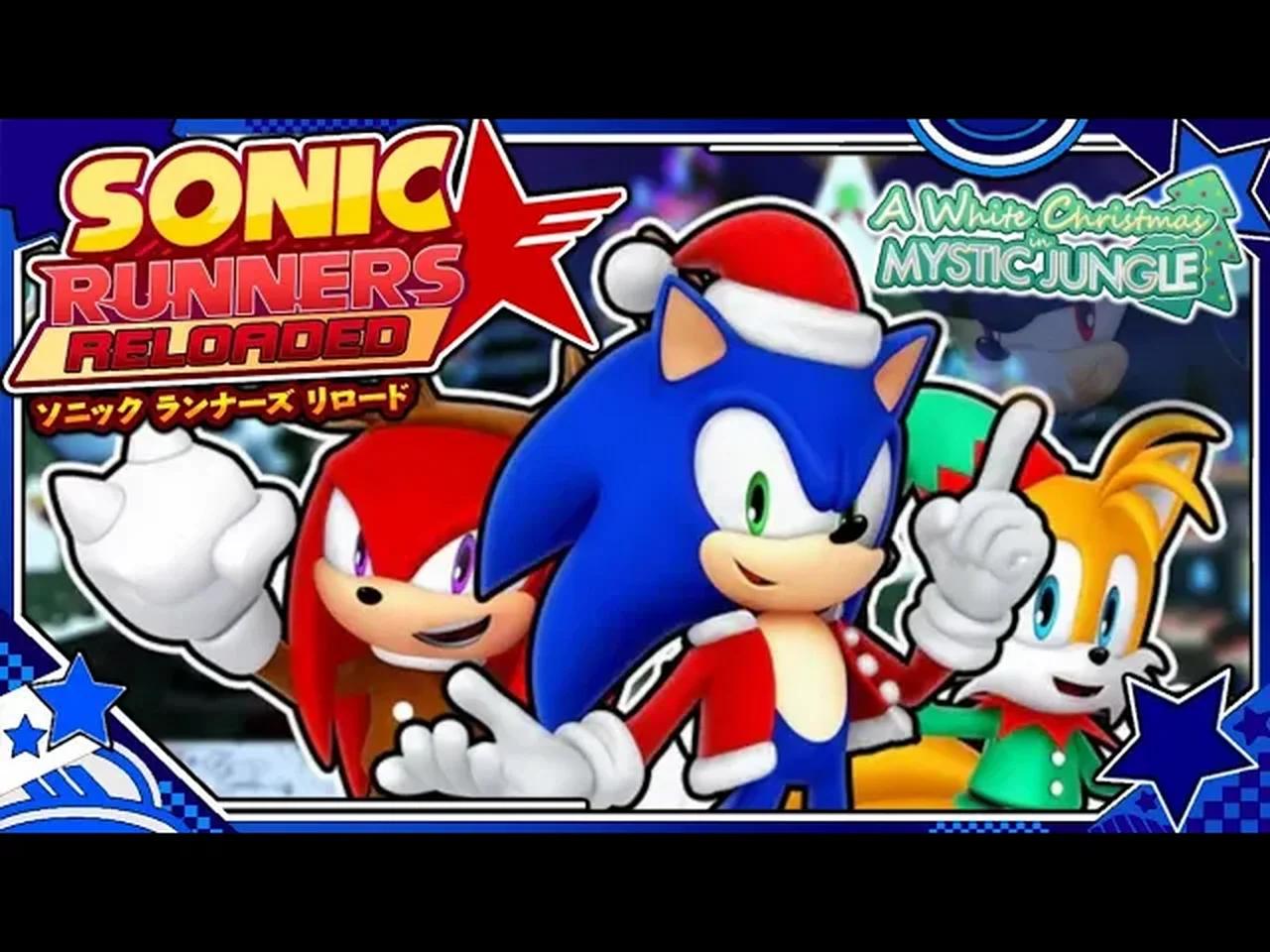 Sonic Runners Reloaded A White Christmas in Mystic Jungle Christmas Event