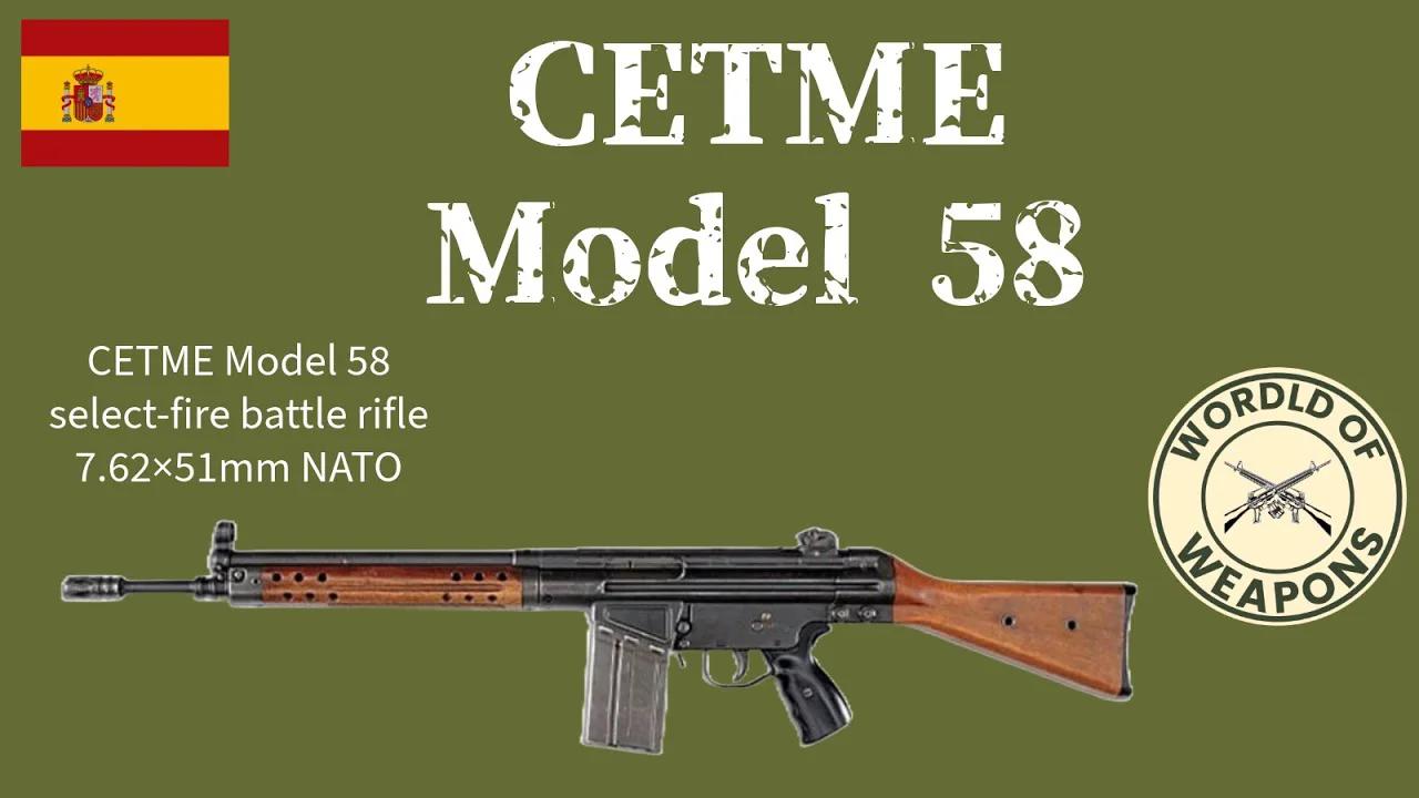CETME Model 58 🇪🇸 The Overpowered Father of the G3: The CETME Model 58
