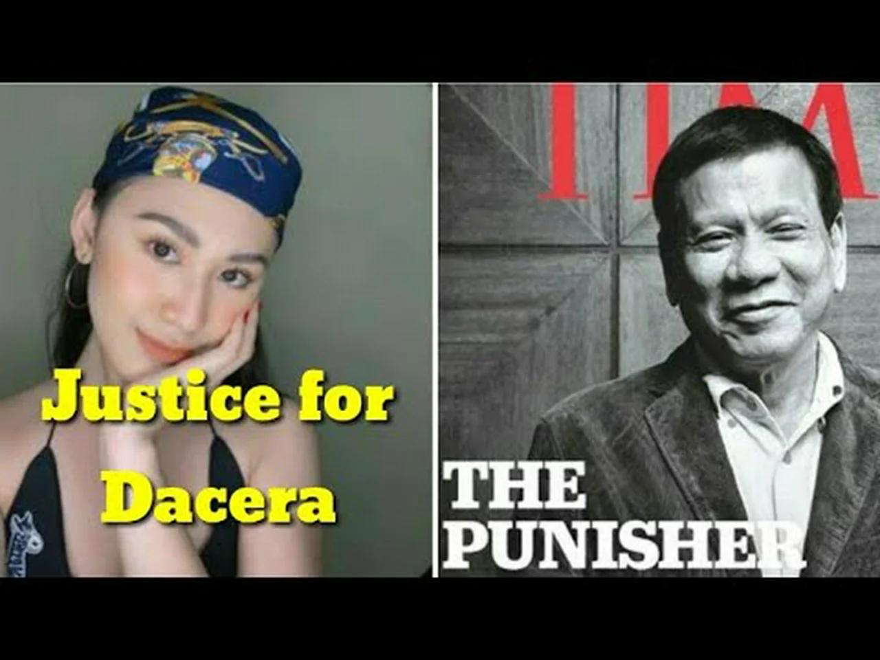 Pres. Rodrigo Duterte vows justice for Christine Dacera