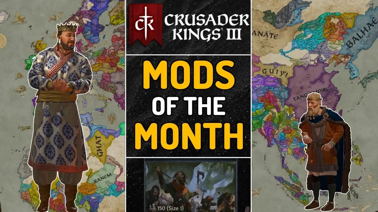 CK3 BEST Mods of The Month! - Crusader Kings 3 Mods #1