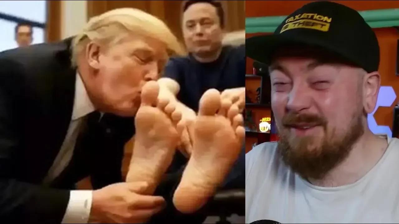 Hacker Shows AI Video Of Trump Sucking Elons Toes