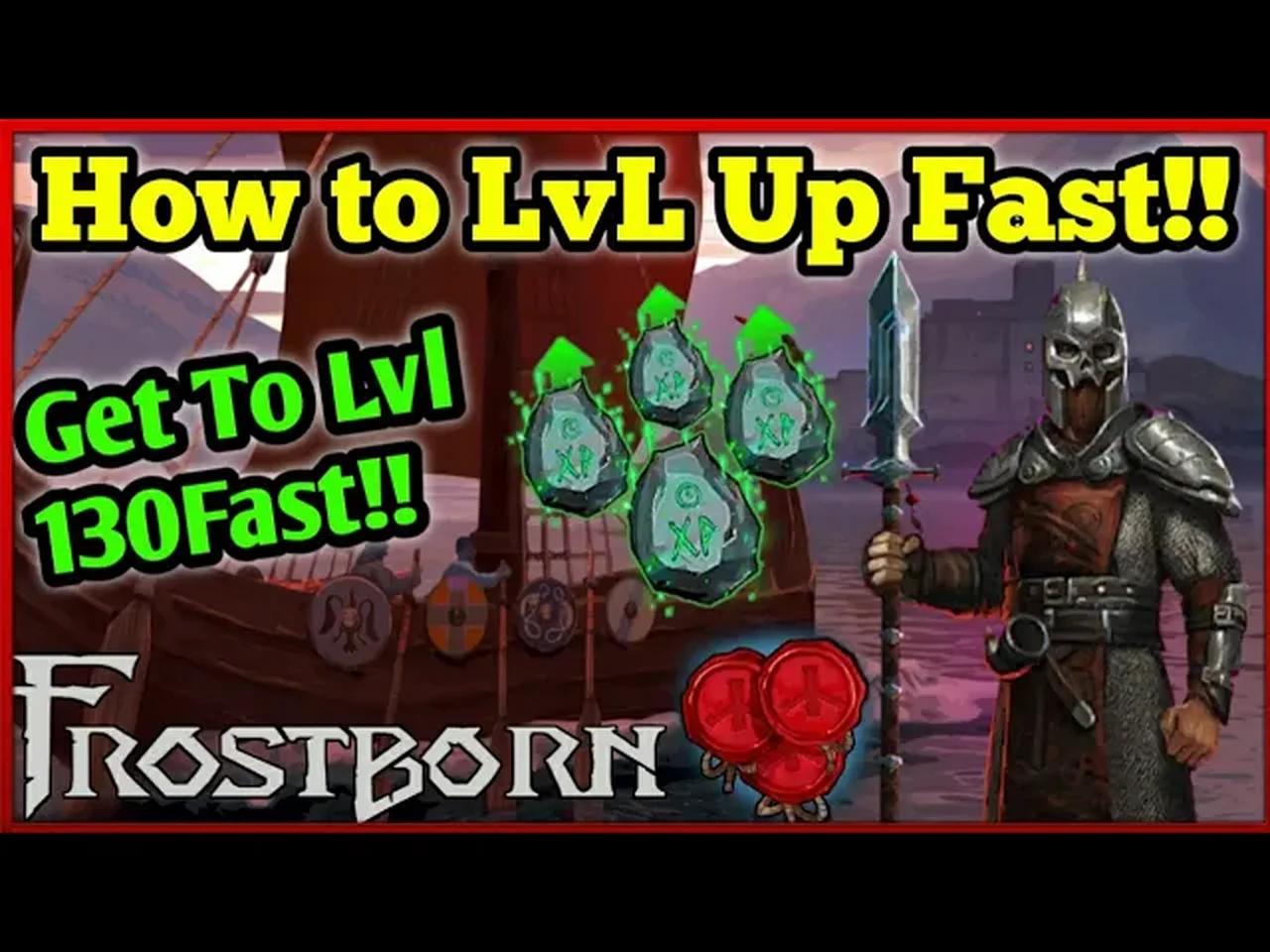 Full guide About Lvling and How to lvl up Fast!! | Frostborn: Action ...