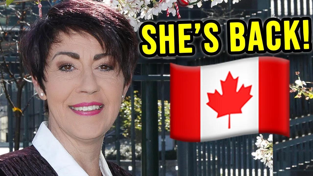 Christine Anderson is BACK in Canada!