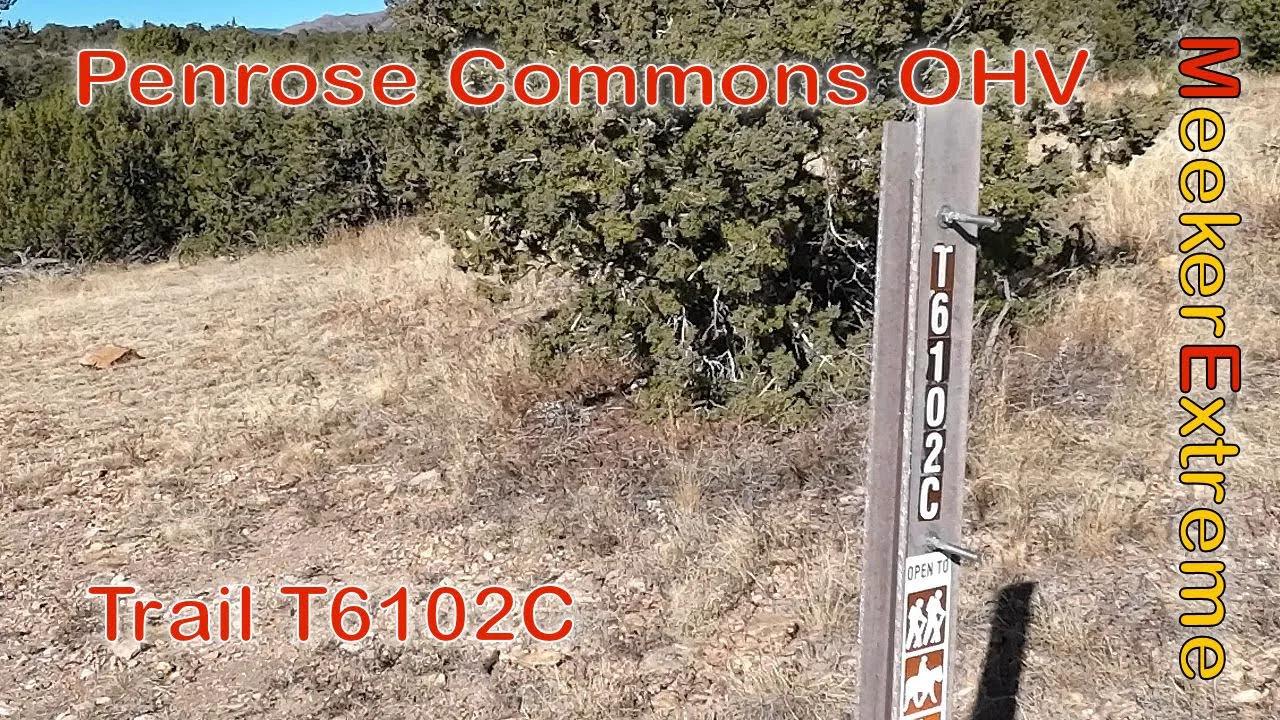 Penrose Commons OHV Area - Trail T6102C