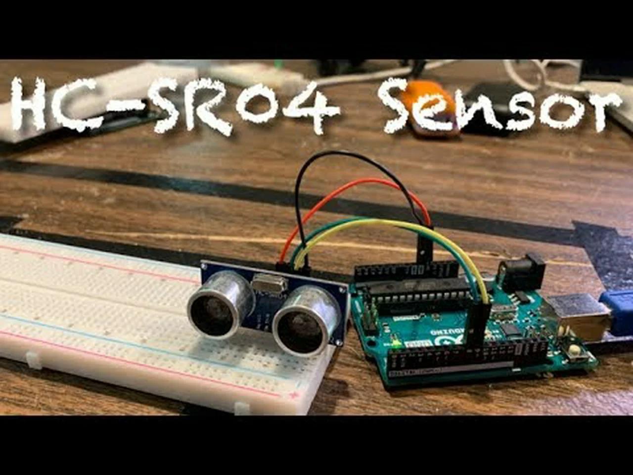HC-SR04 Ultrasonic Distance Sensor with Arduino