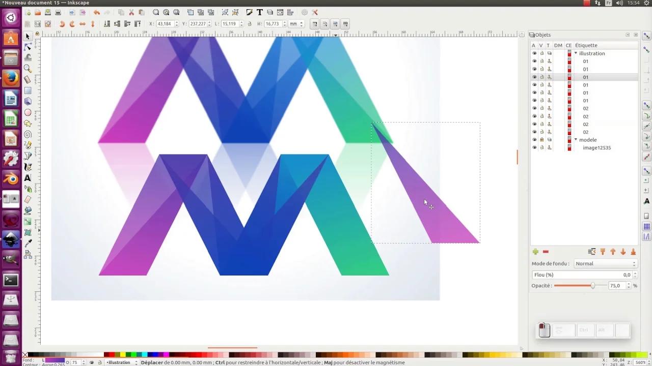 Tuto inkscape 0.92 : la nouvelle boite de dialogue objet + création d ...