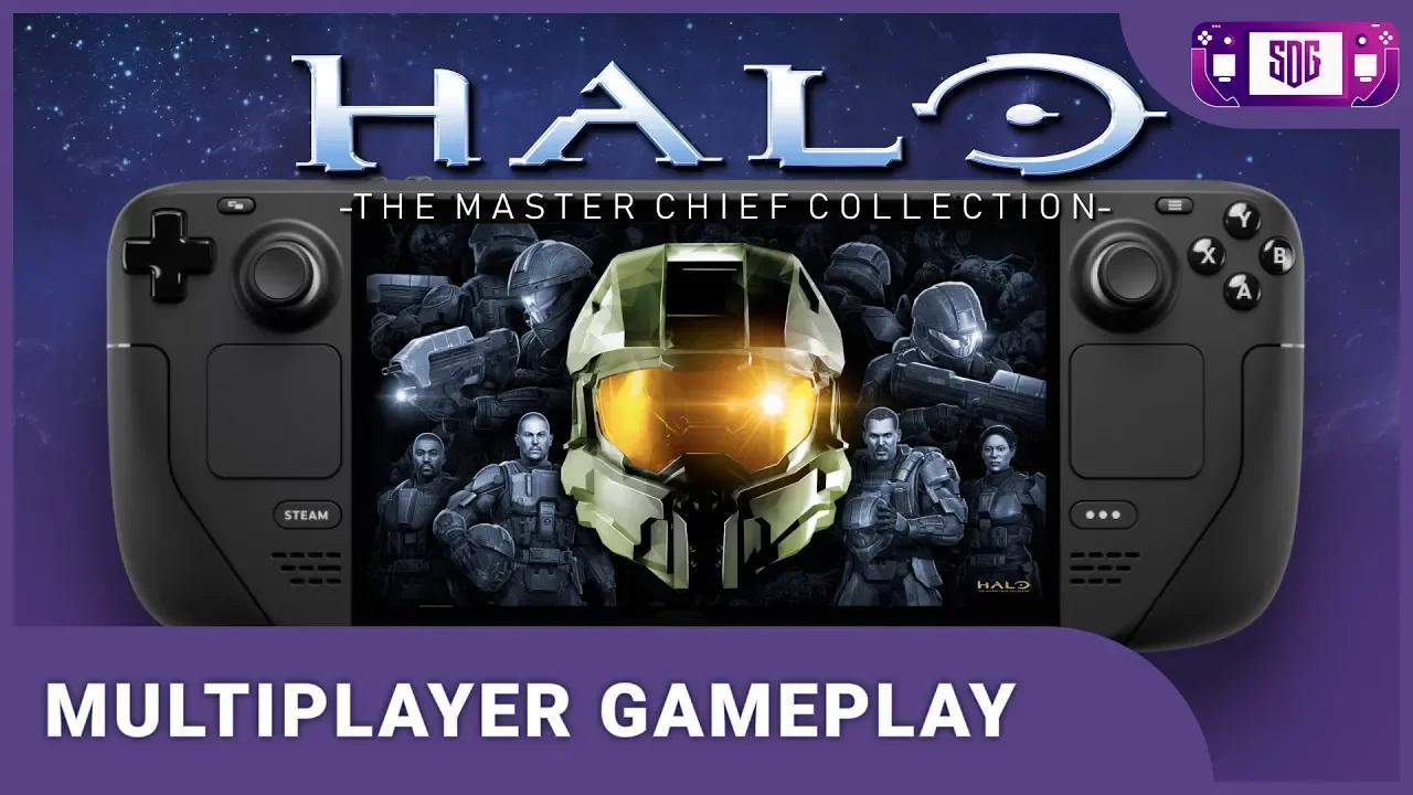 Halo MCC Multiplayer Gameplay Steam Deck Steam OS