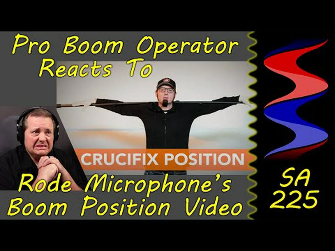 Pro Boom Op Reacts to Rode's Boom Positions Video