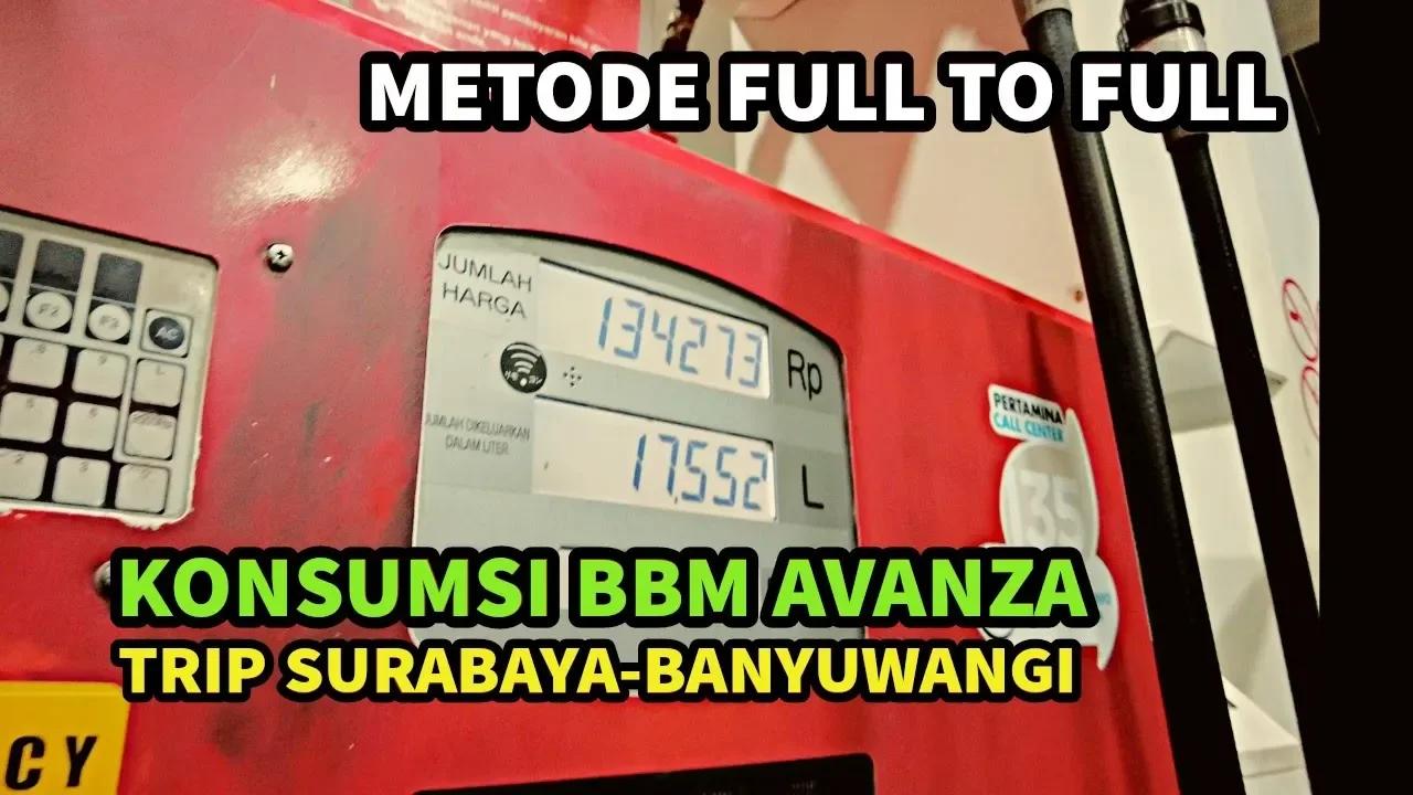Konsumsi BBM Avanza Matic