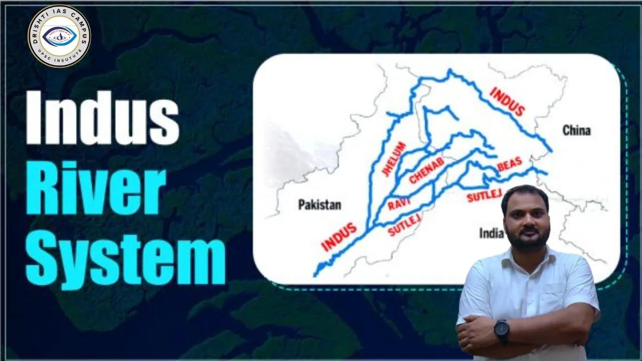 Indus River System: Origin, Course & Tributaries BY Indersen sir
