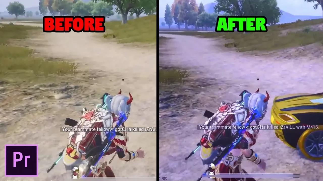PUBG Mobile Color Grading in Premiere Pro | Tutorial