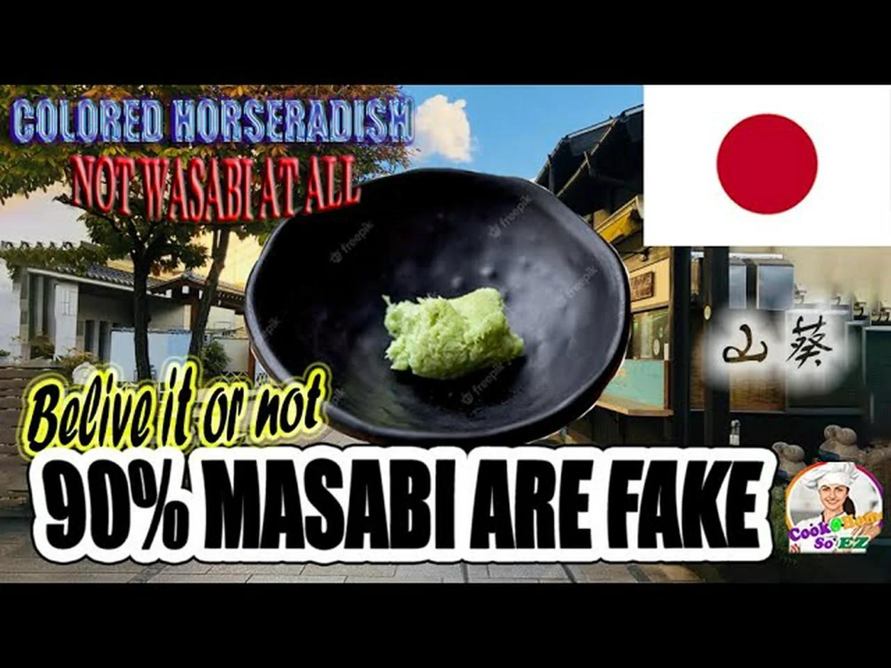Fake Wasabi? | (山葵替代) can you tell the difference between real and fake ...