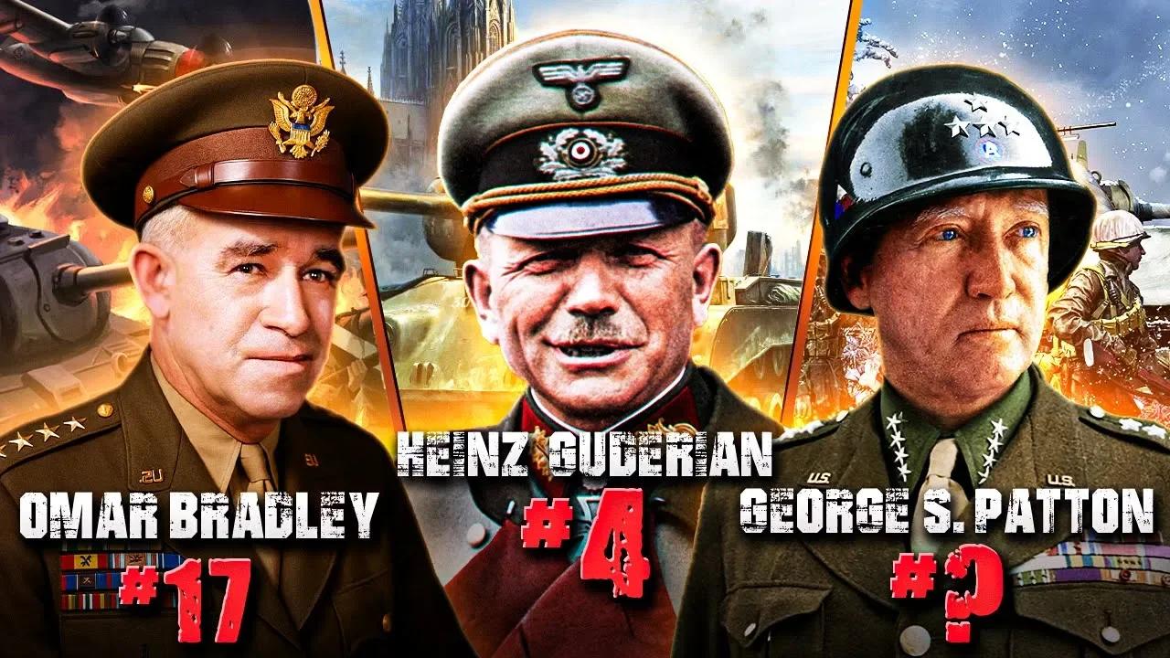 Ranking the Most Powerful Generals of WW2