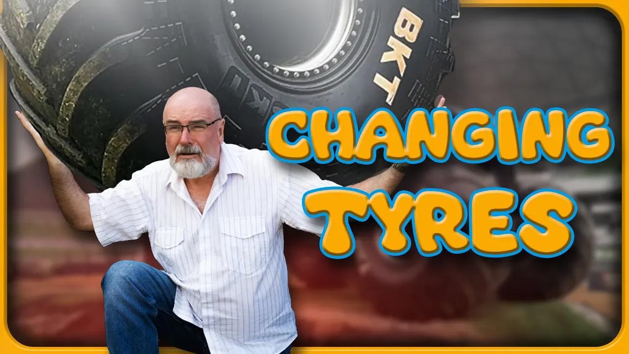 When Dad Shows You How To Change a Tyre