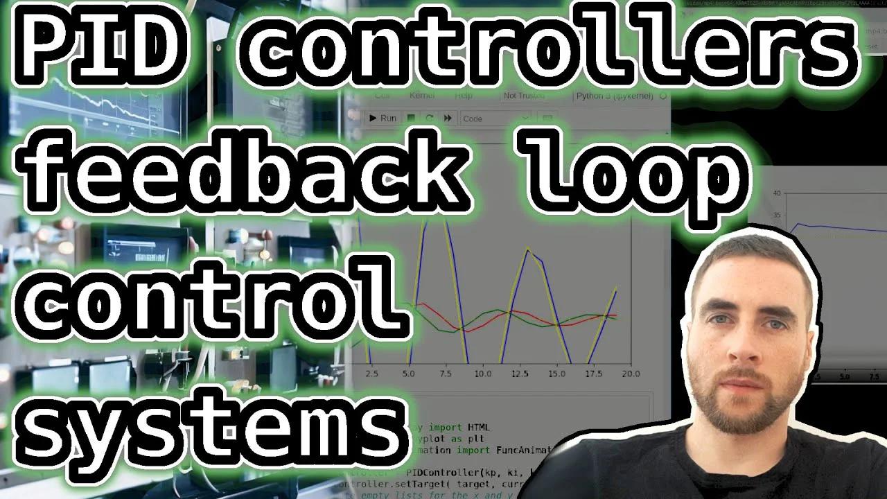 PID Controller, for feedback loop control systems