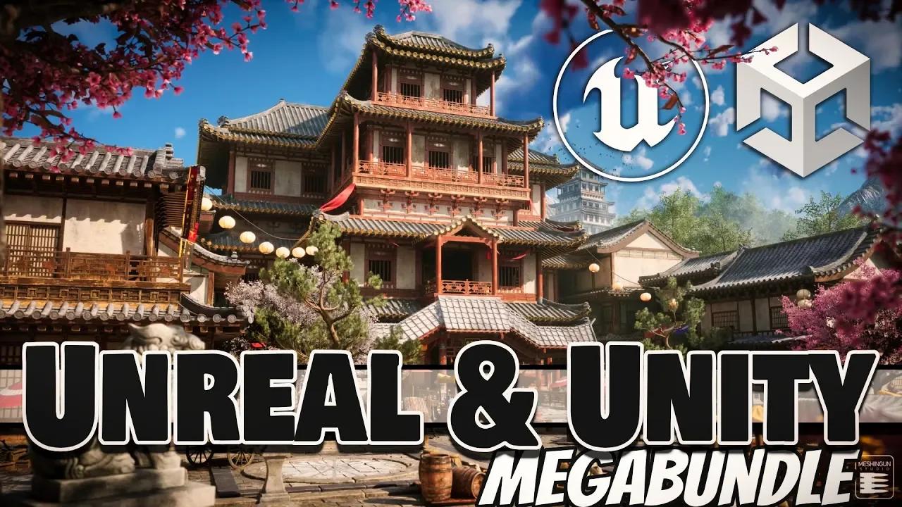 Massive Unreal Engine & Unity MegaBundle - 4000+ AAA Quality Assets By Meshingun