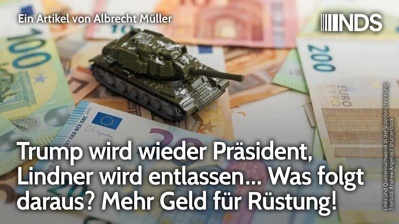 Trump wird wieder Präsident, Lindner wird entlassen… Was folgt? Mehr ...