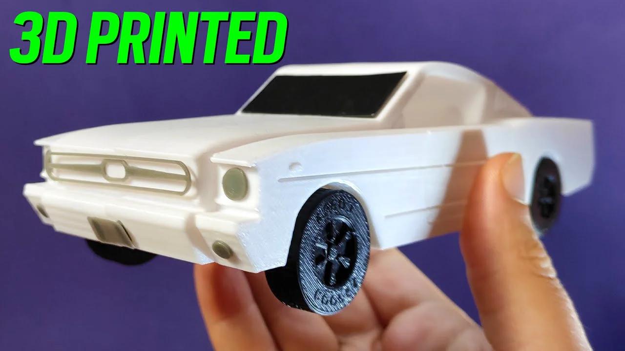 Ford Mustang Fastback GT - 3D Printed - Creality K1 3D Printer - Print ...