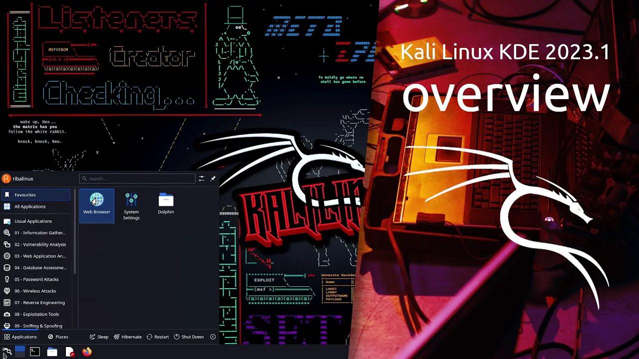 Kali Linux KDE 2023.1 overview | The most advanced Penetration Testing ...