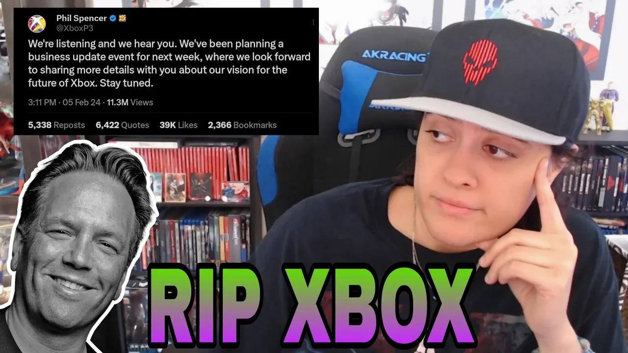 XBOX IS DEAD - Phil Spencer's Silence Says It All
