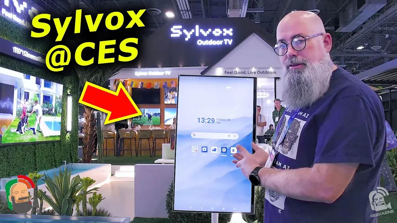 I Found the Perfect Outdoor TVs at CES 2026: a Sylvox Tour