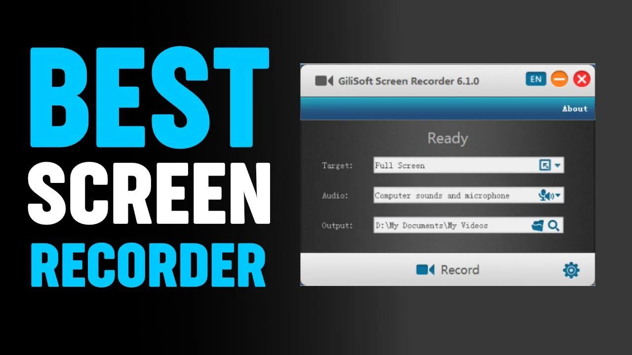BEST SCREEN RECOREDER GILISOFT SCREEN RECORDER PRO