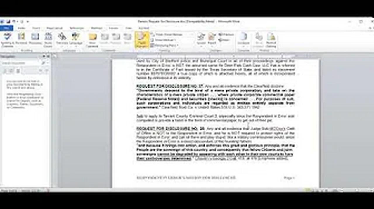 Motion for Discovery Training