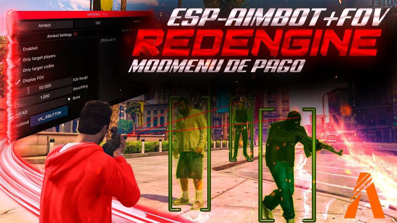 🚨Fivem Inyector RedEngine Nueva Version 🚀 | Aimbot + Esp Eskeleton ...
