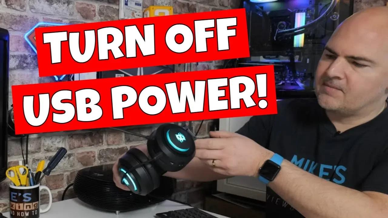 How To Enable Or Disable USB Power After Shut Down Gigabyte Motherboards