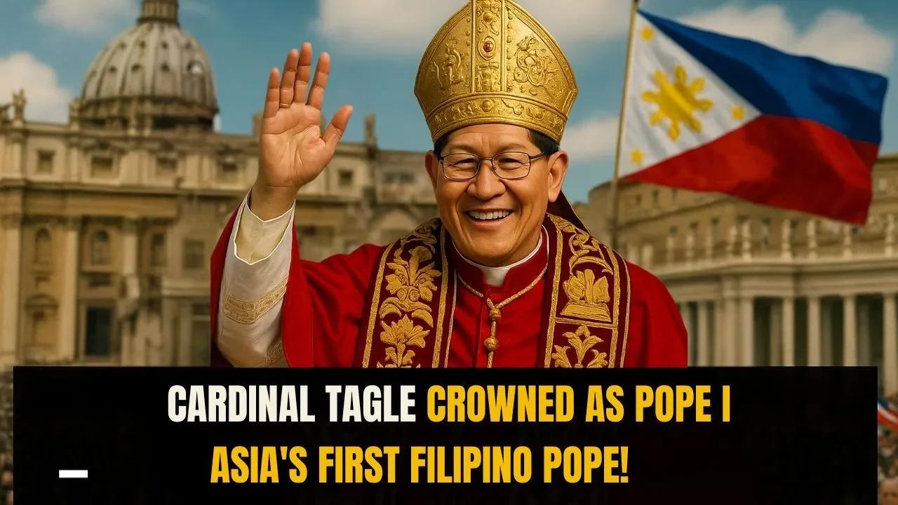 Cardinal Tagle Crowned As Pope Luis I – Asia's First Filipino Pope!