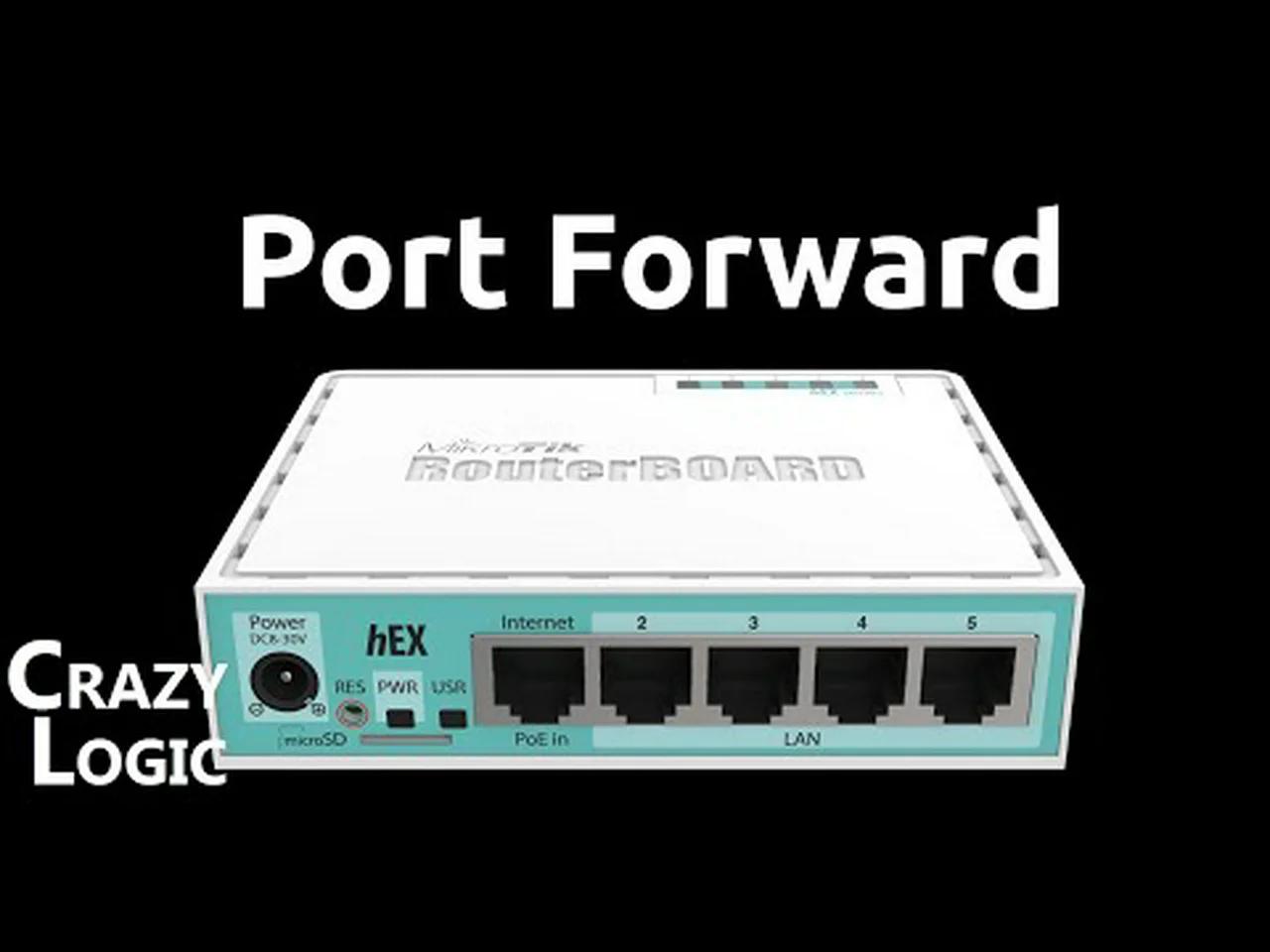 #73 - MikroTik port forward RouterOS