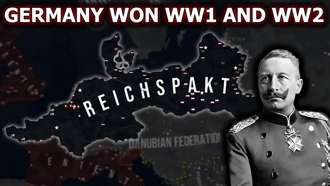 If Germany Won WW1 and WW2 - HOI4 Timelapse Kalterkrieg