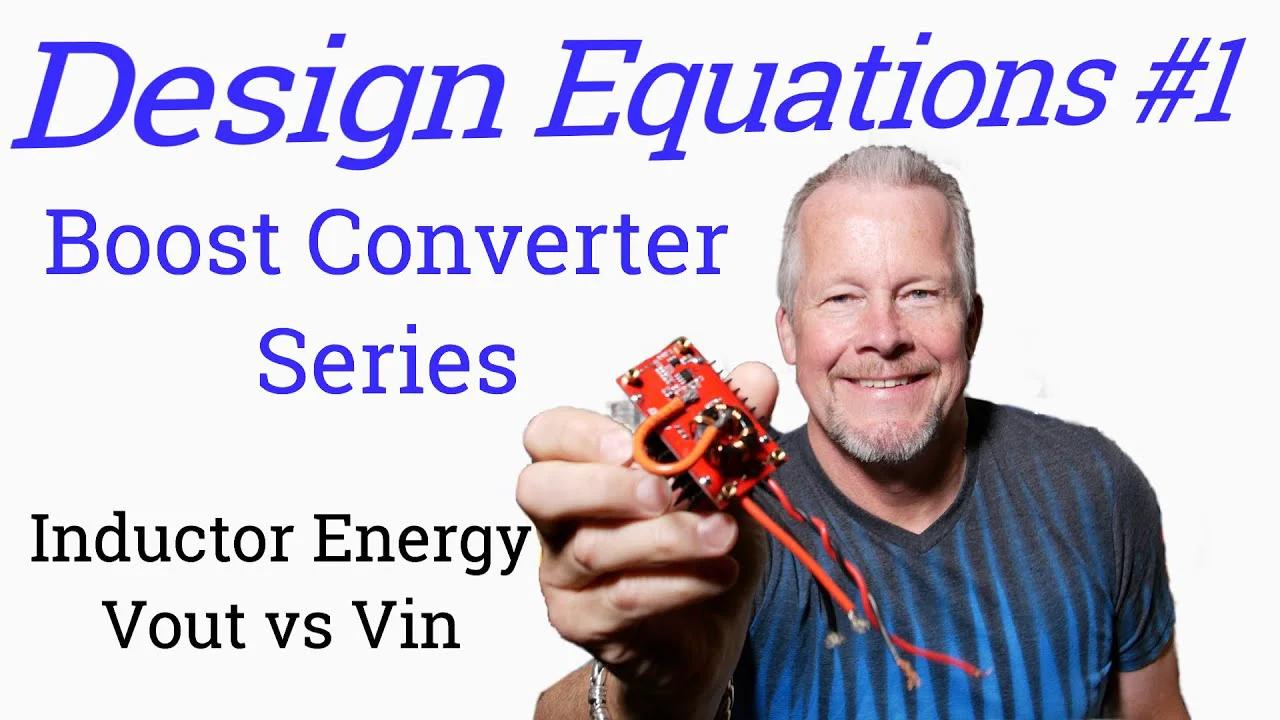 Boost Converter Equations #1