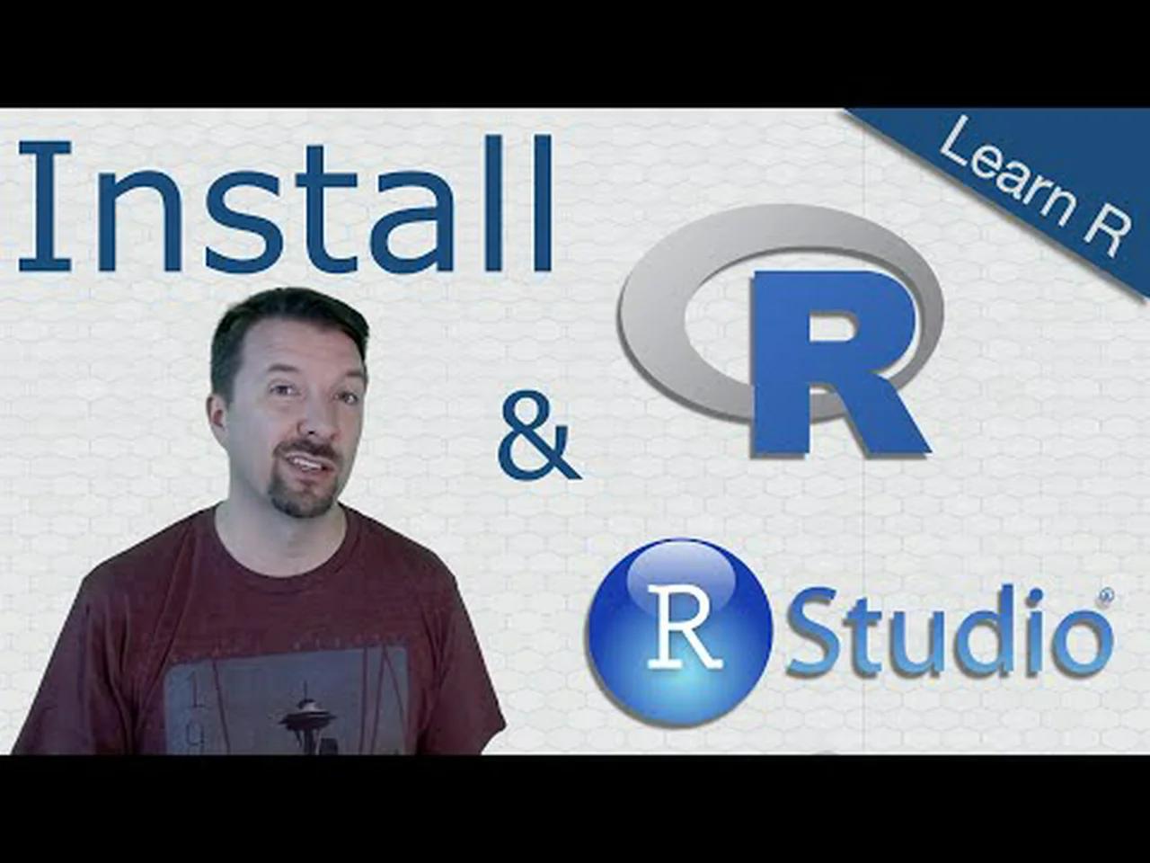 Install R and R Studio | Learn R