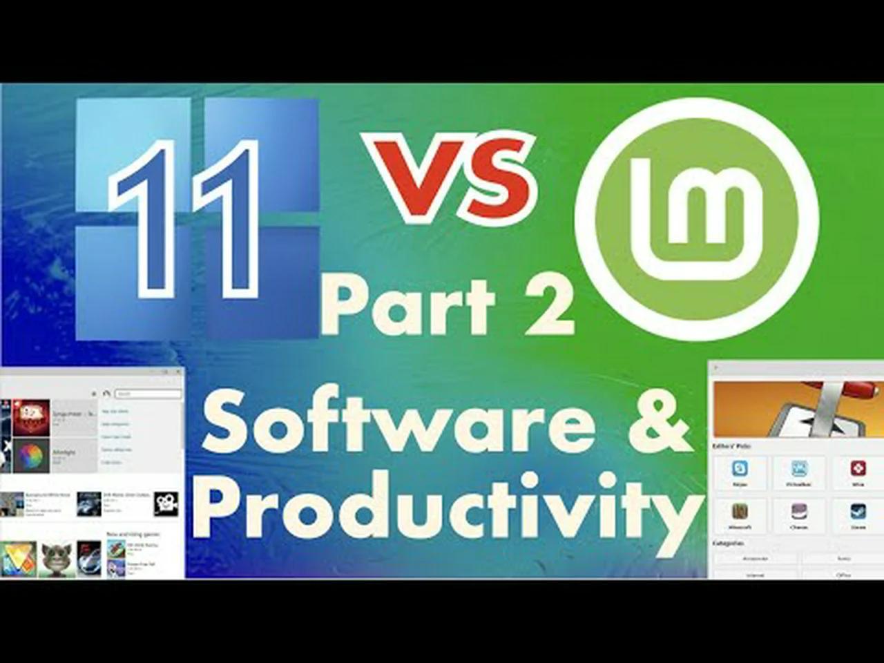 The Ultimate Windows vs Linux Mint Comparison! | Part 2 - Software ...