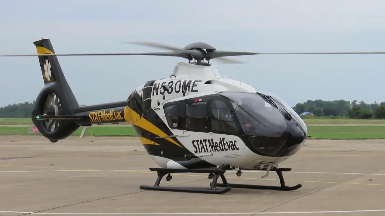 N530ME - STAT MedEvac 2 Taking Off