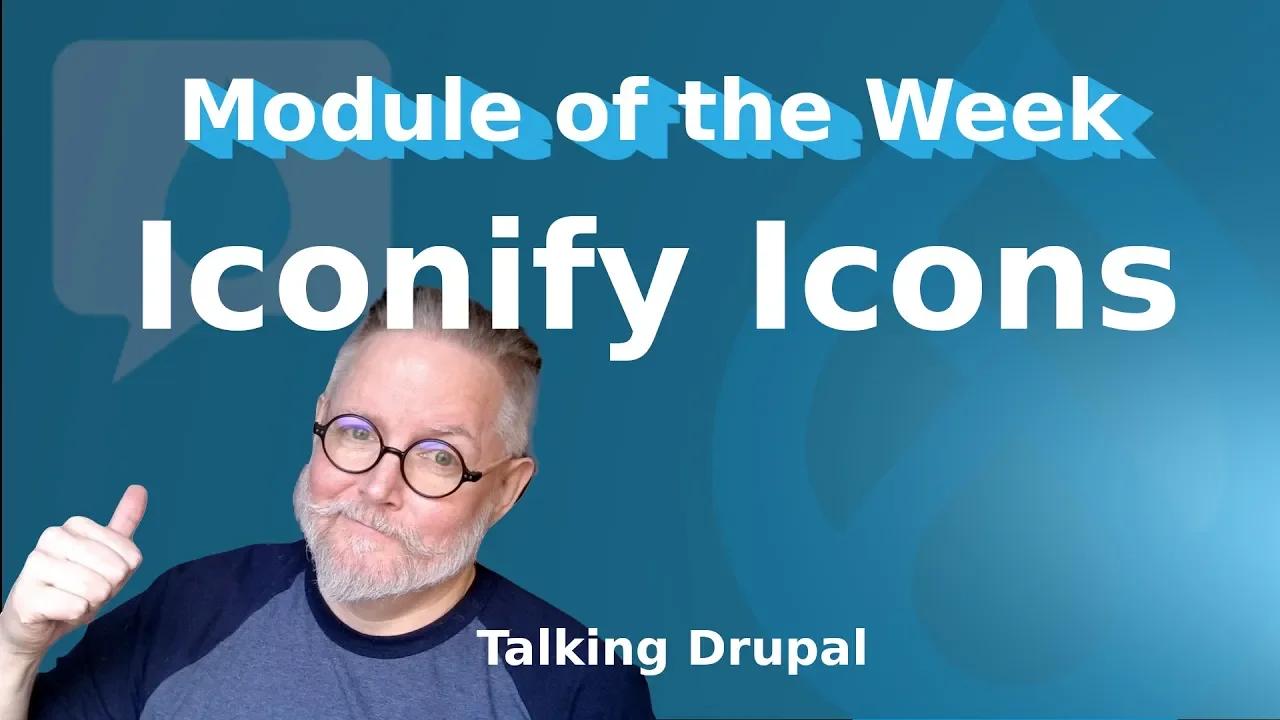 Drupal Module Iconify Icons