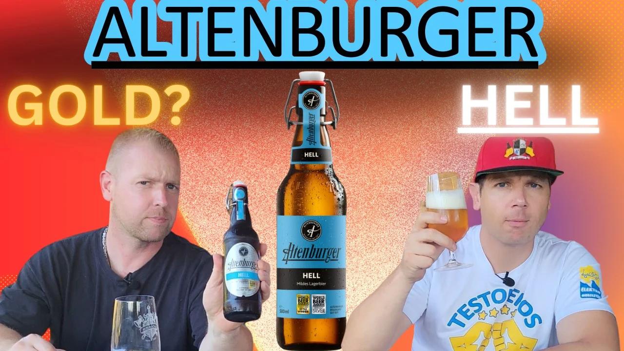 Altenburger Hell 🍻 😋 Mildes Lagerbier World Beer Awards Germany #bier # ...