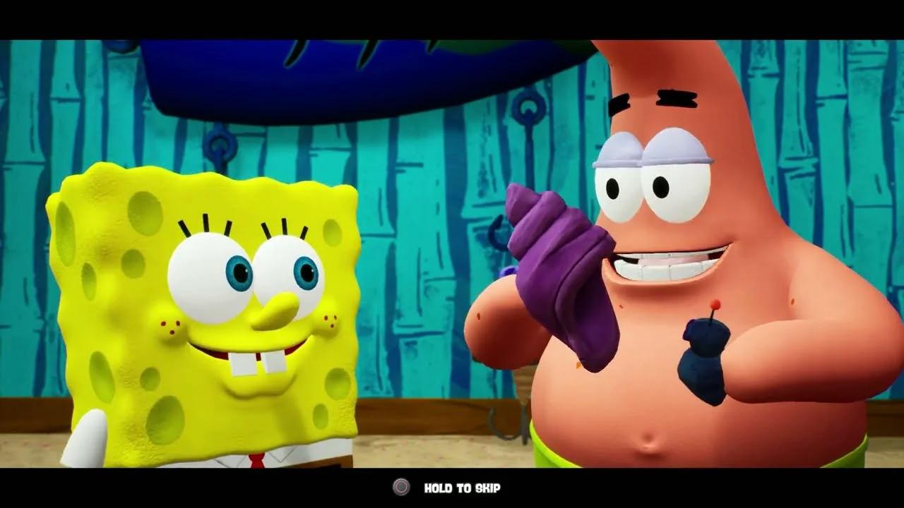 Spongebob & Patrick Speaking JAPANESE