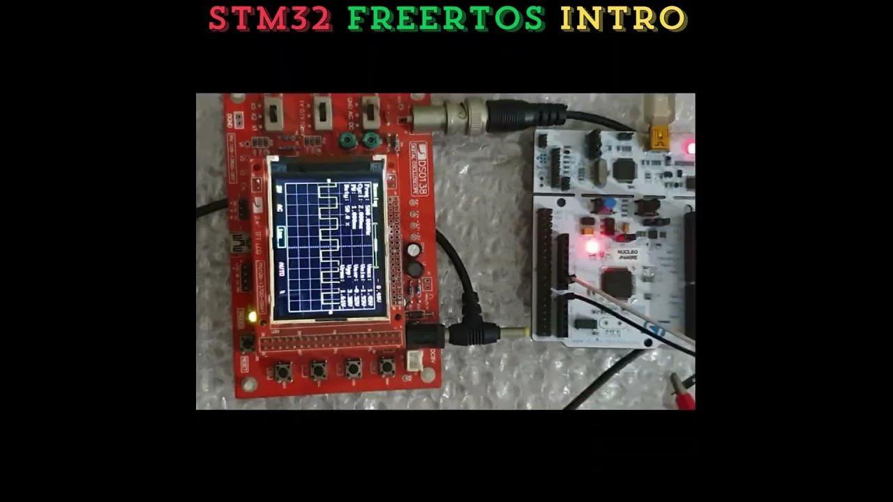 STM32 FreeRTOS Introduction #stm32 #microcontroller #freertos # ...
