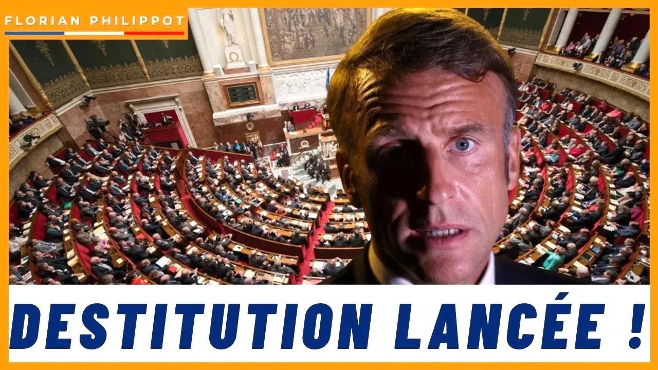 Destitution de Macron : 1er lancement historique