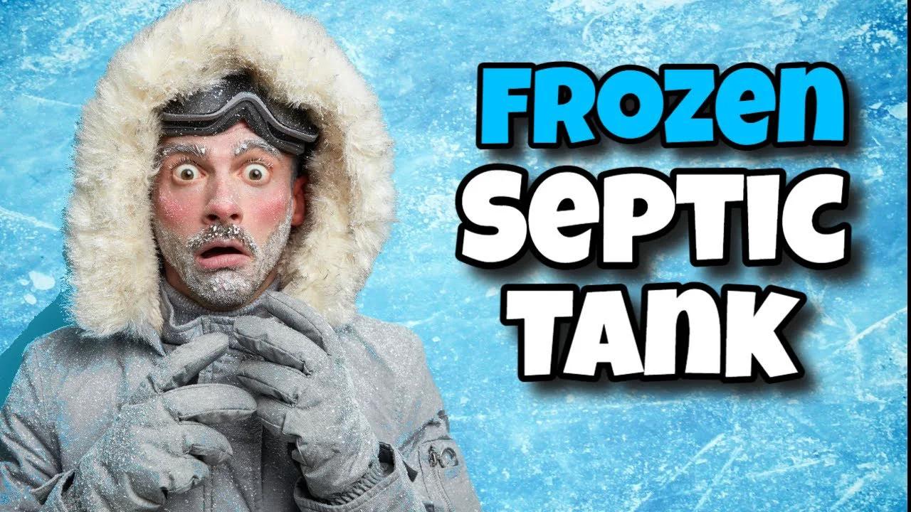 Frozen Septic Tank