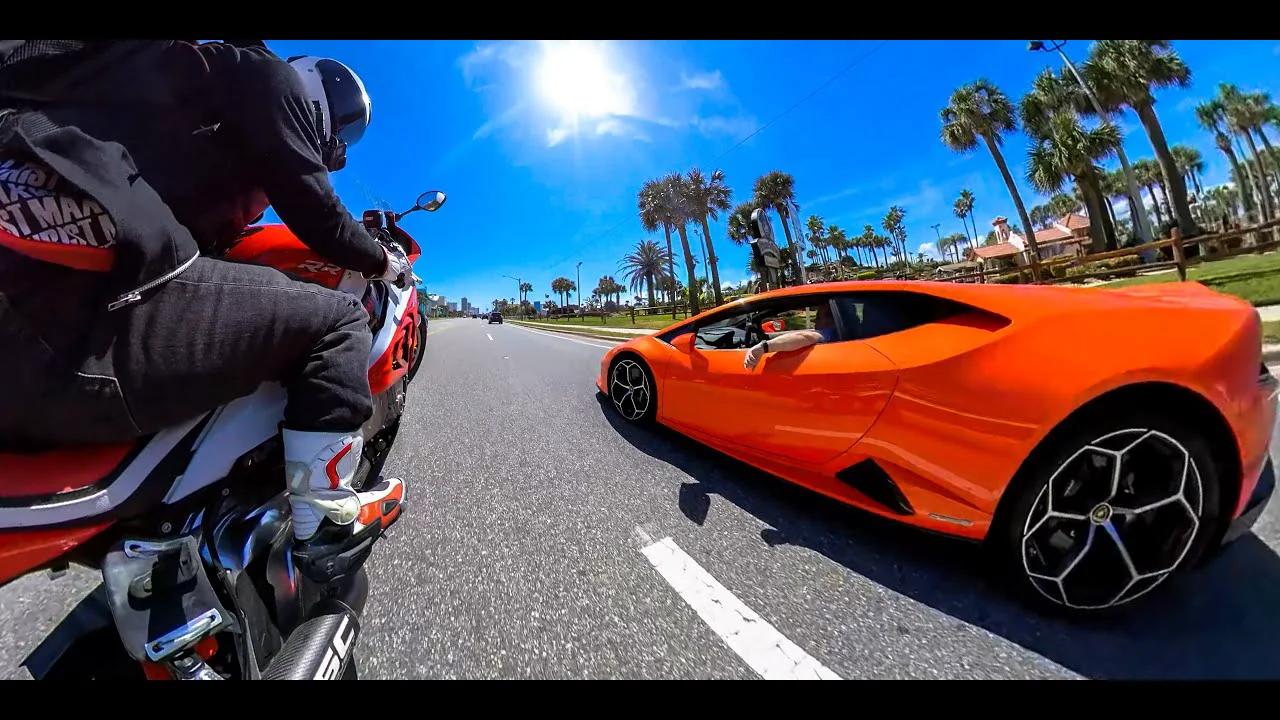 Daytona Loop and Color Changing Lamborghini!