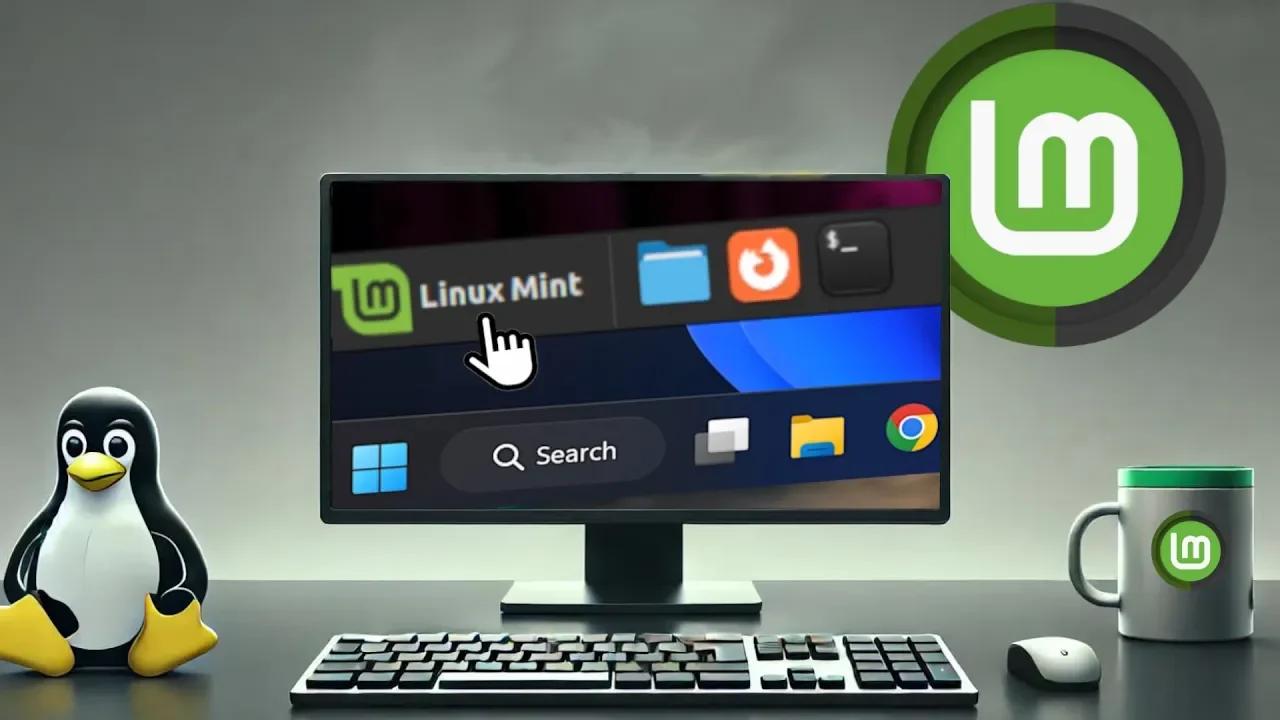 Windows que NADA - 5 coisas que o Linux Mint 22 faz MELHOR que o Windows 11