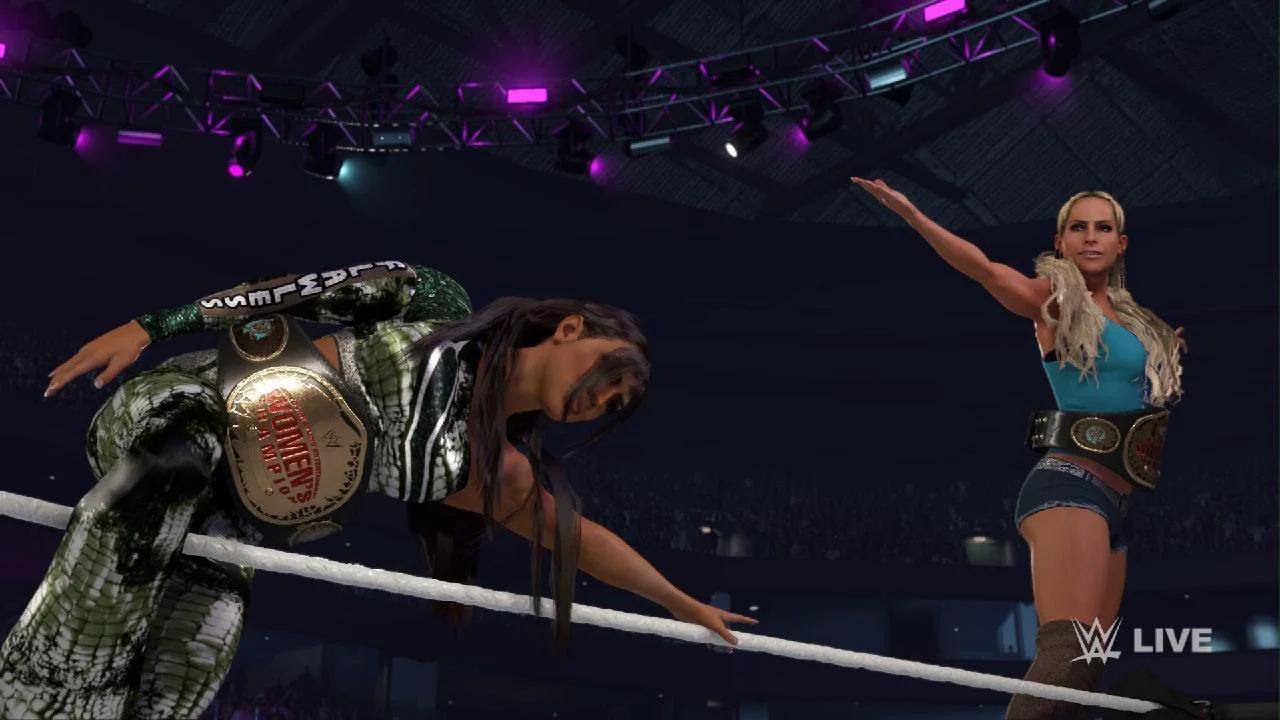WWE 2K24 - Layla VS Nikki Cross