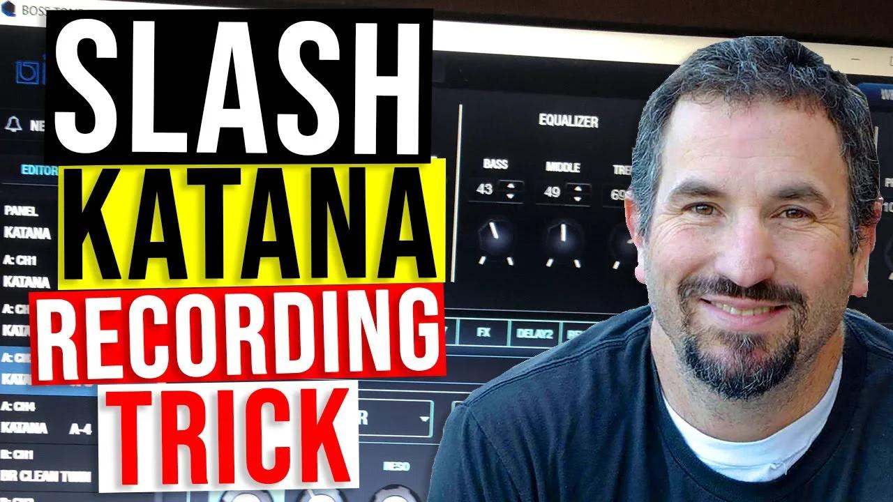 Boss Katana 100 - How to Use Logic Pro X To Sound Like Slash