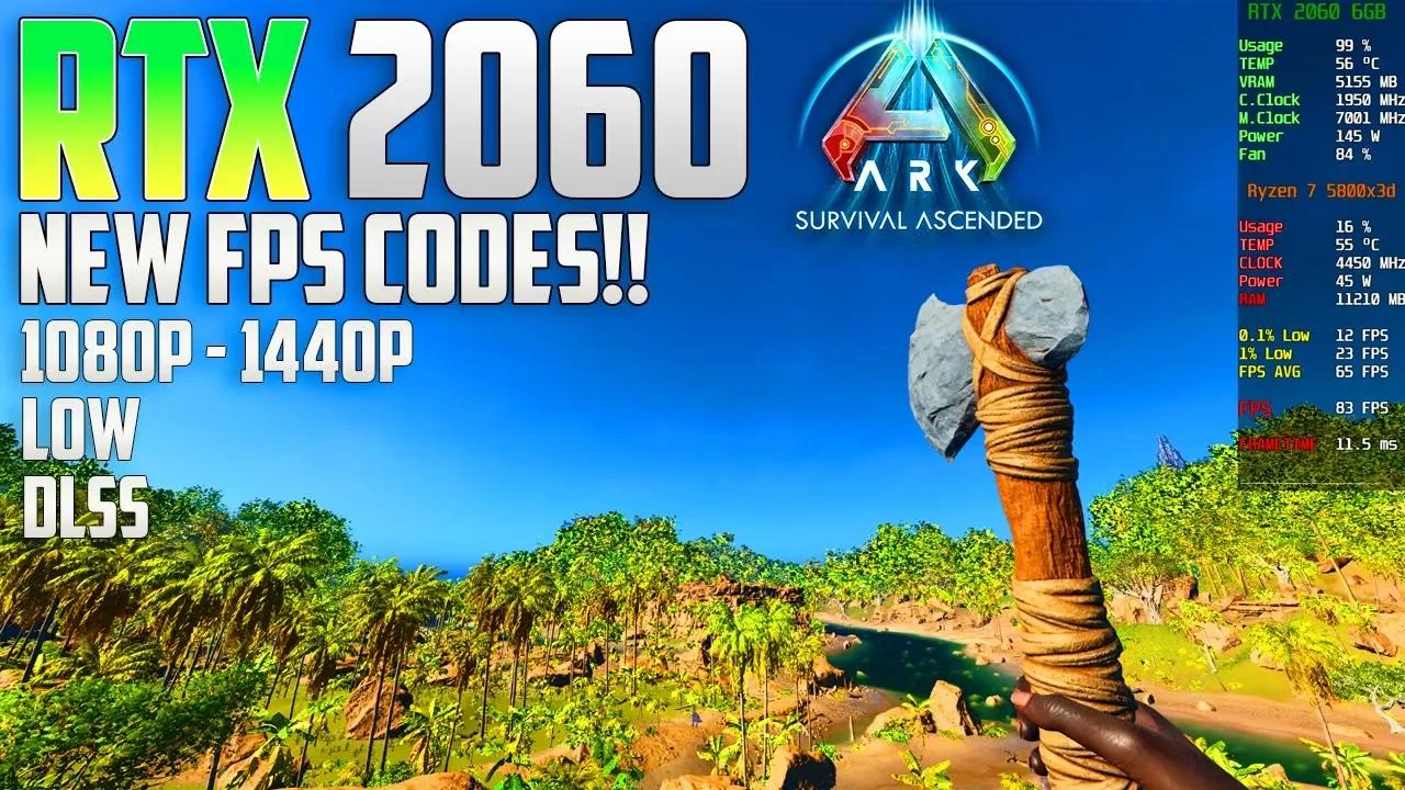 ARK Survival Ascended on the RTX 2060 | 1440p - 1080p | Low & DLSS